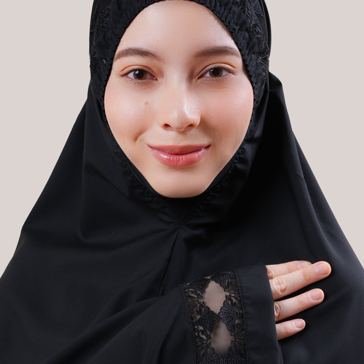 Telekung Modish Siddra – Siti Khadijah