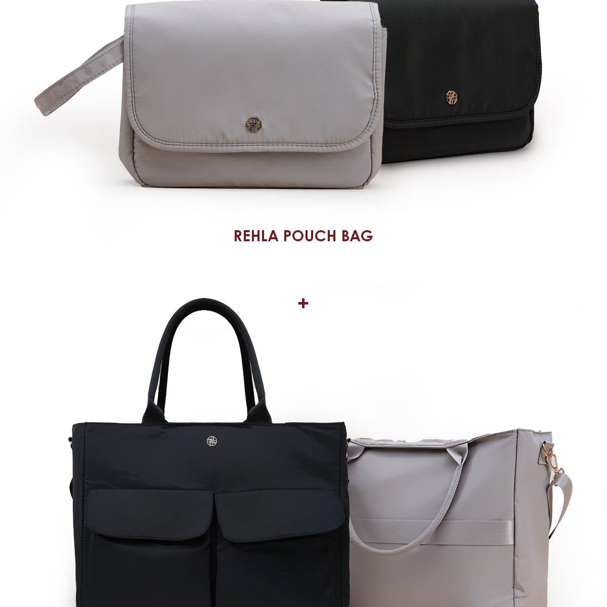 [Value Buy] Rehla Multipurpose Bag + Rehla Pouch Bag – Siti Khadijah